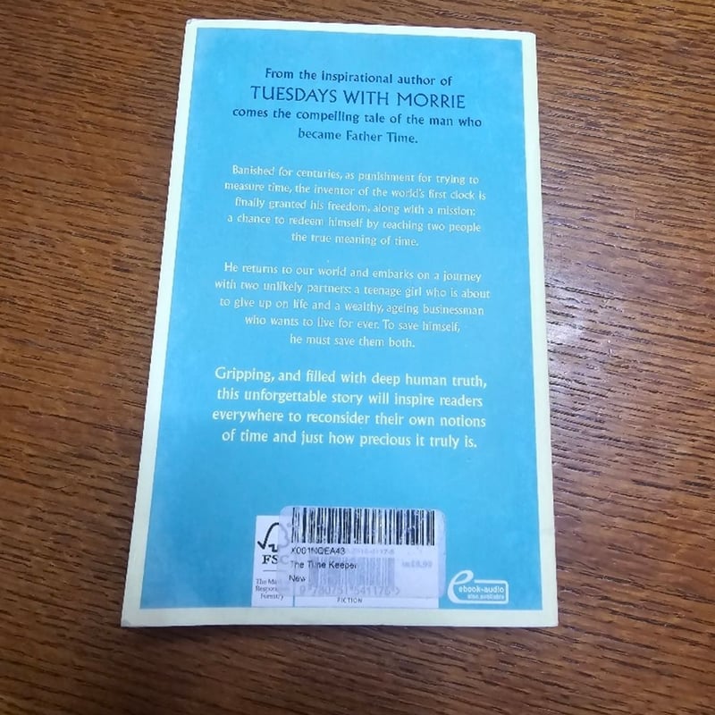 The Time Keeper by Mitch Albom, Paperback | Pangobooks