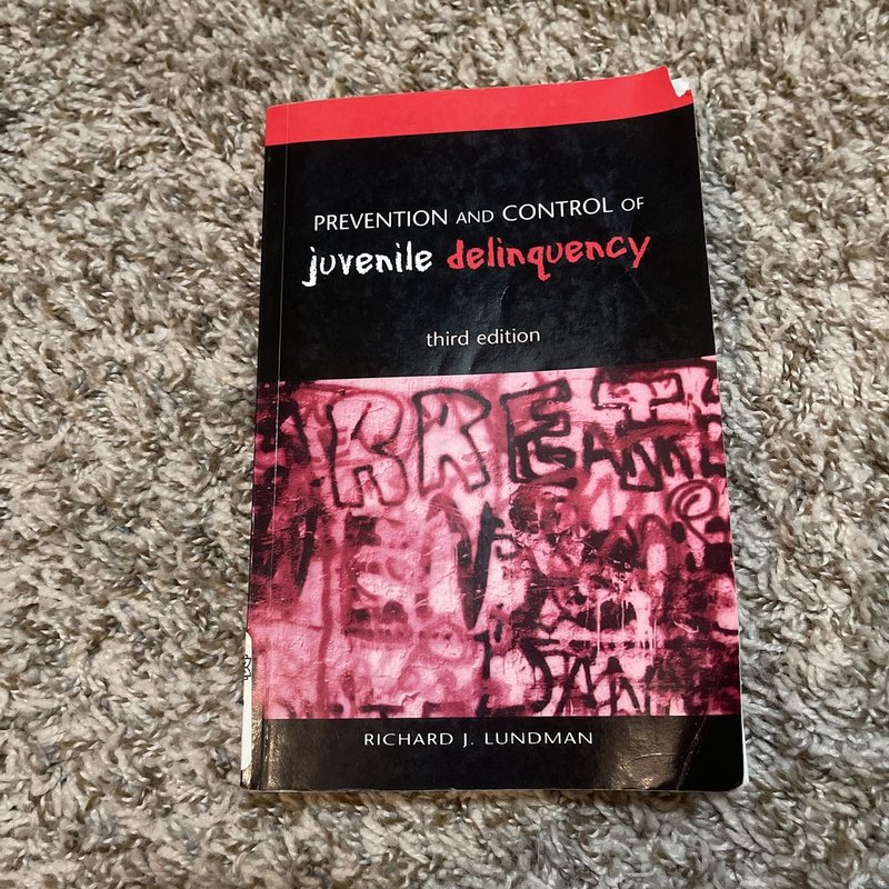 Prevention And Control Of Juvenile Delinquency – JQMCLV