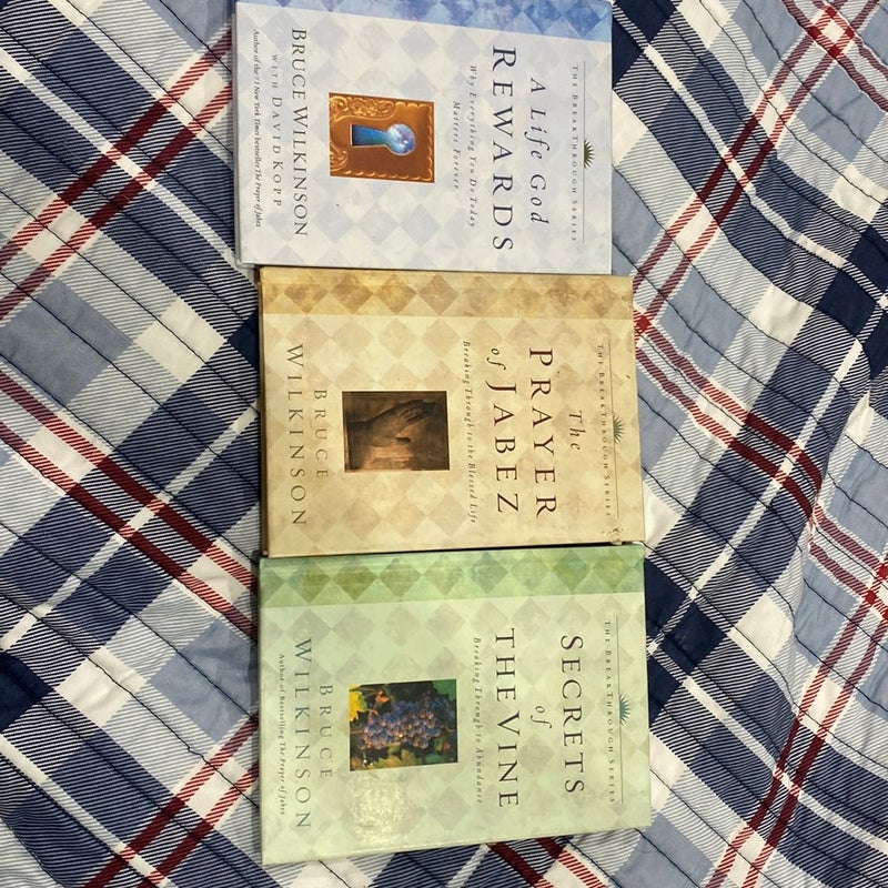 Bruce Wilkinson Set 3 books by Bruce Wilkinson , Hardcover | Pangobooks