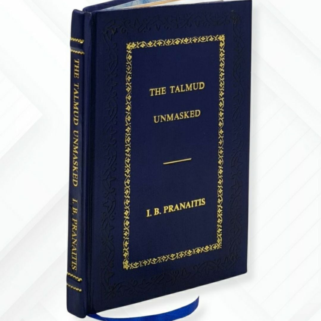 The Talmud Unmasked: the Secret Rabbinical Teachings Concerning by Rev ...