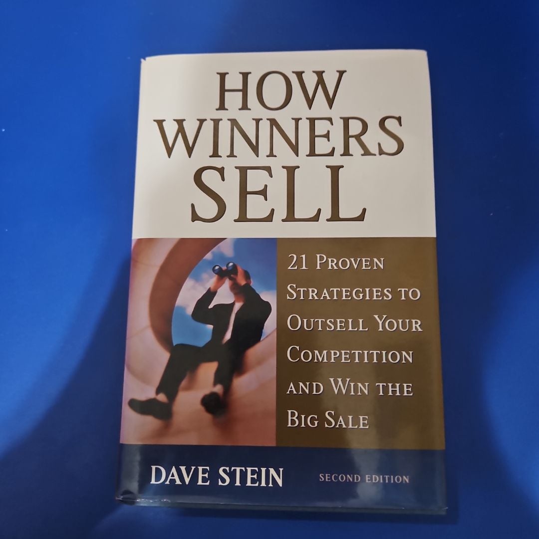 How Winners Sell by Dave Stein, Hardcover | Pangobooks