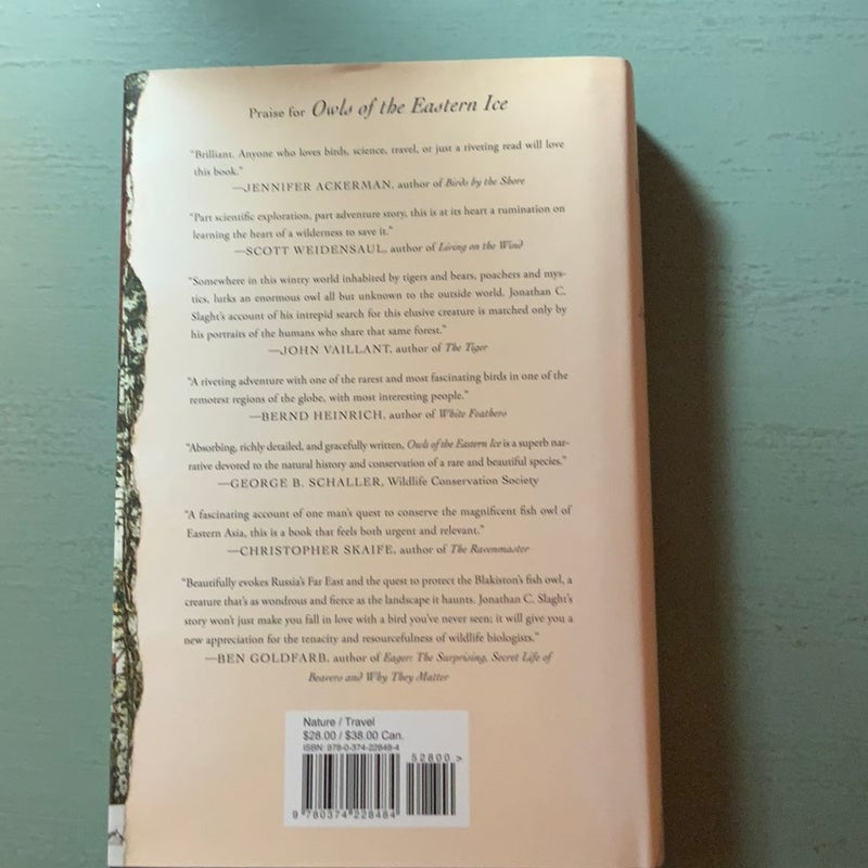 Owls of the Eastern Ice by Jonathan C. Slaght, Hardcover | Pangobooks