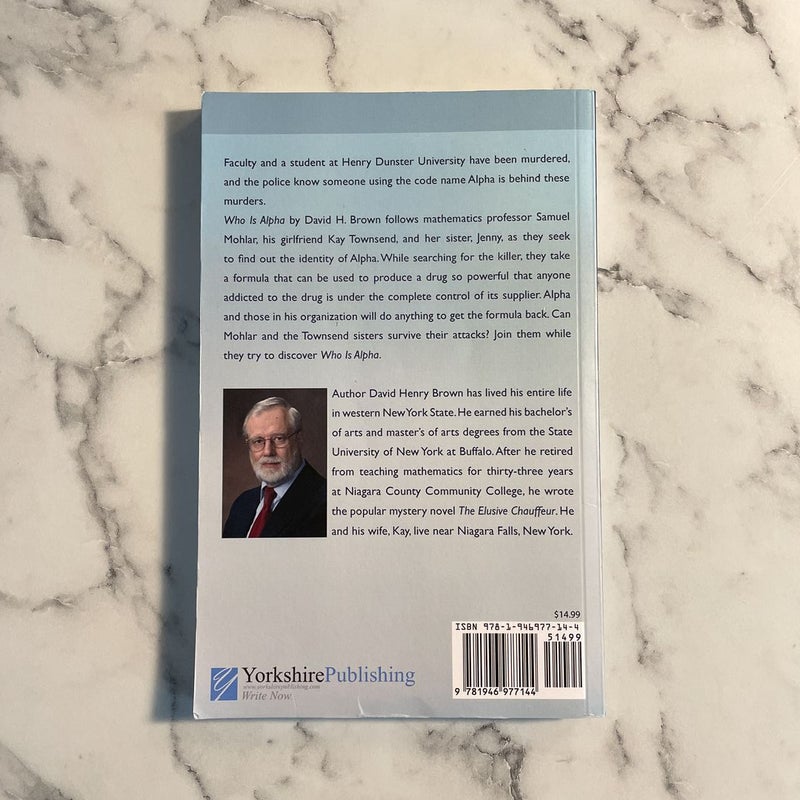 Who Is Alpha? by David Brown