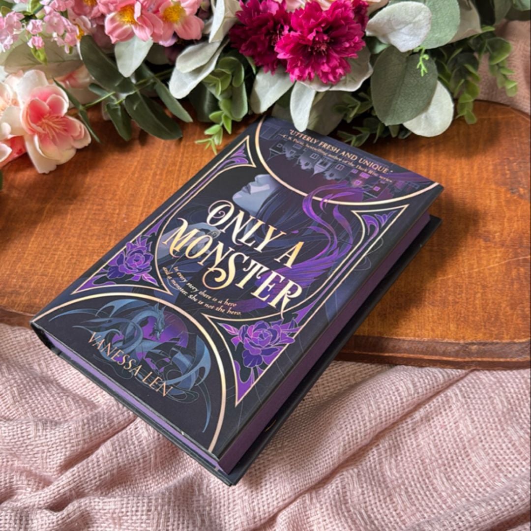 Only A Monster - Bookish Box edition by Vanessa Len, Hardcover | Pangobooks