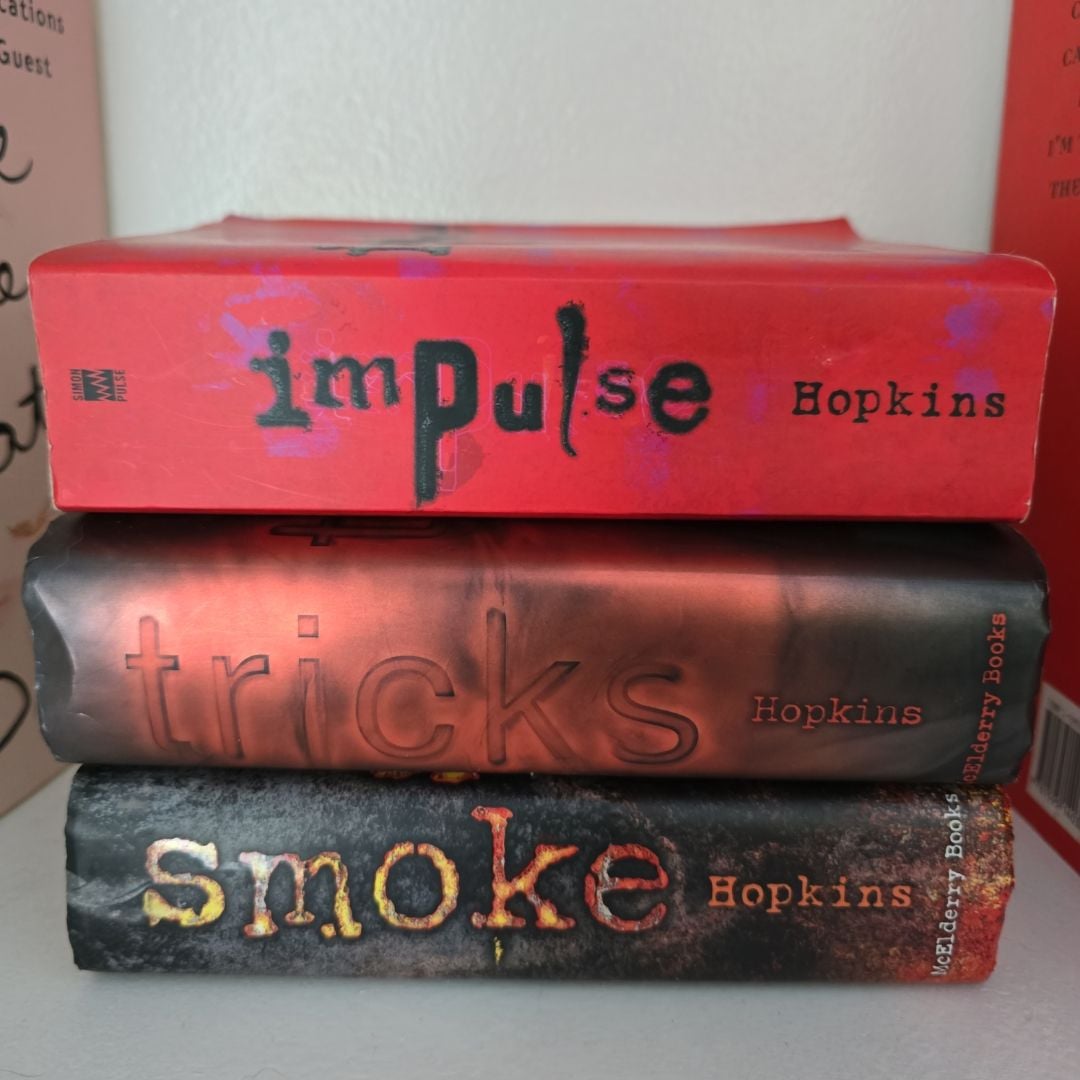Impulse, Tricks and Smoke *bundle* by Ellen Hopkins, Hardcover | Pangobooks