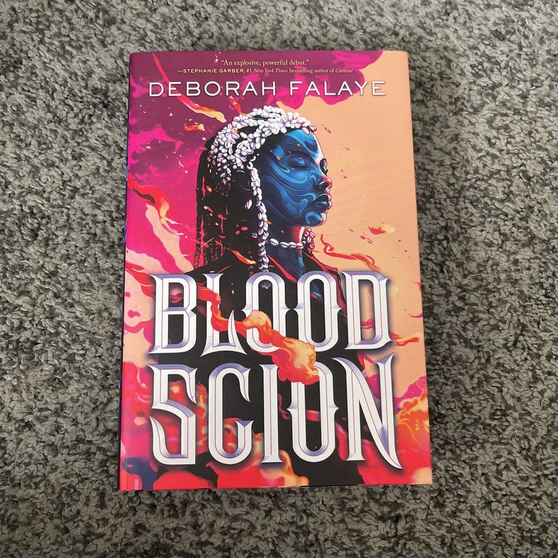 Blood Scion fairyloot by Deborah Falaye, Hardcover | Pangobooks