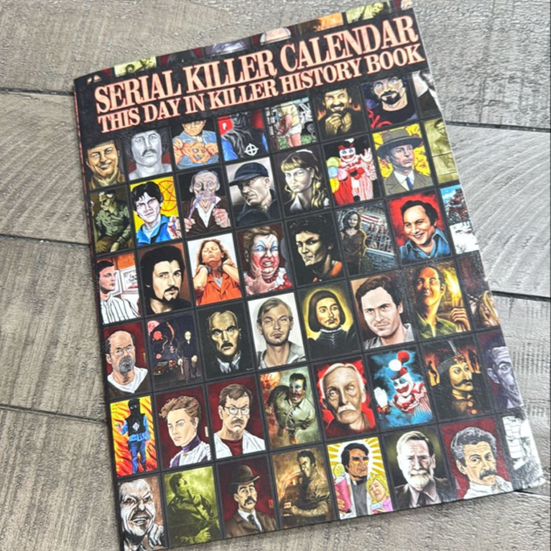 Serial Killer Calendar by James Gilks