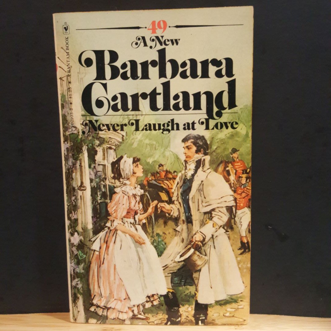 Never laugh at love by Barbara Cartland, Paperback | Pangobooks