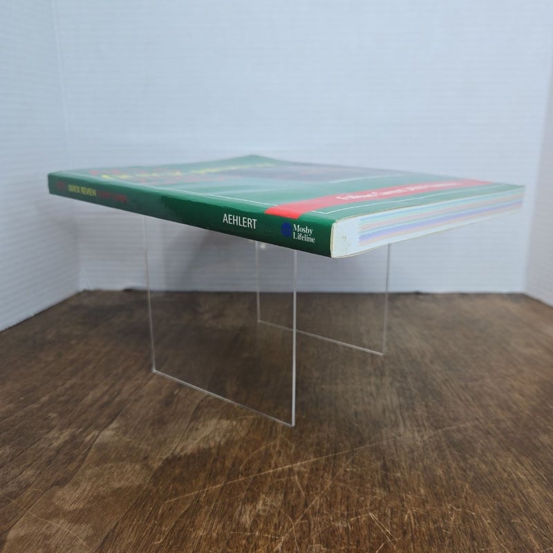 ACLS Quick Review Study Cards by Barbara Aehlert