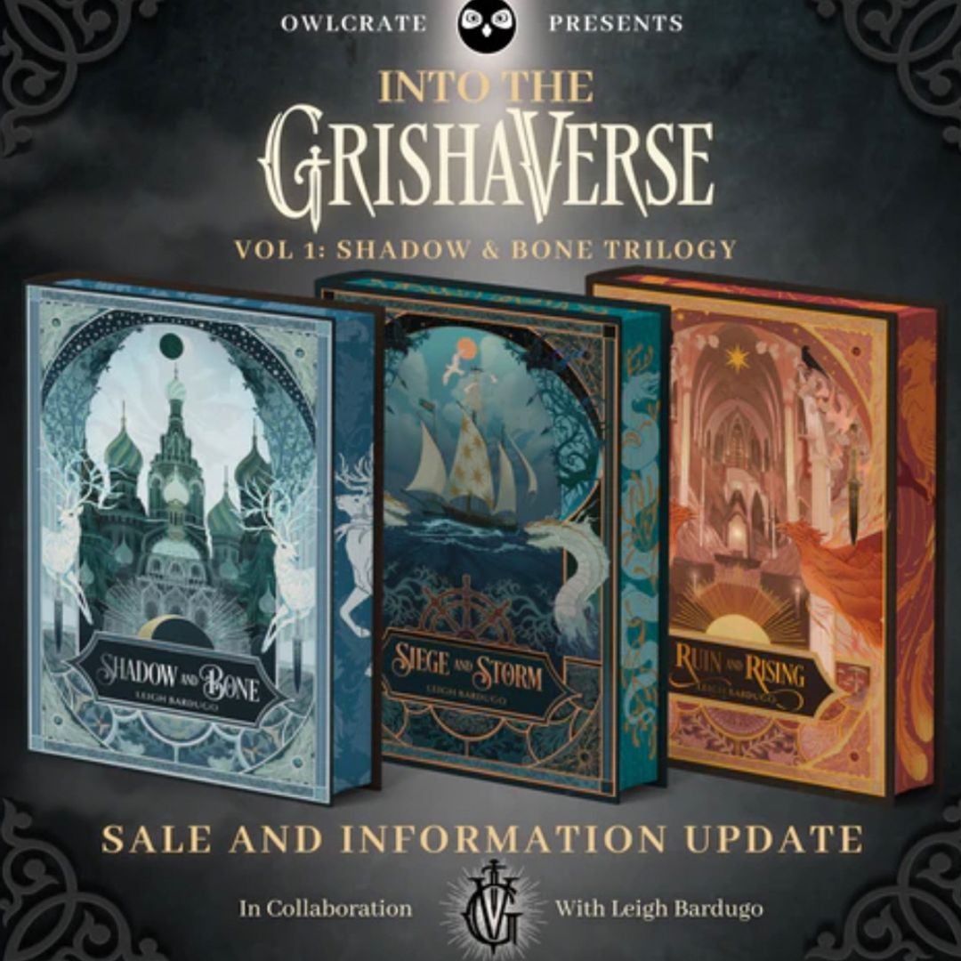 Shadow and Bone series OwlCrate by Leigh Bardugo, Hardcover | Pangobooks