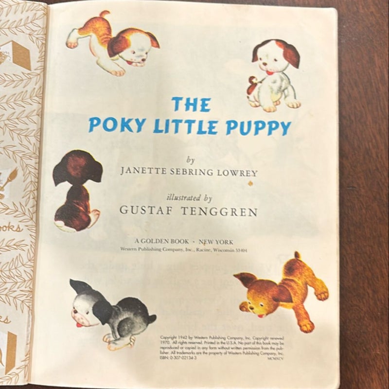 The Poky Little Puppy by Janette Sebring Lowrey, Hardcover | Pangobooks