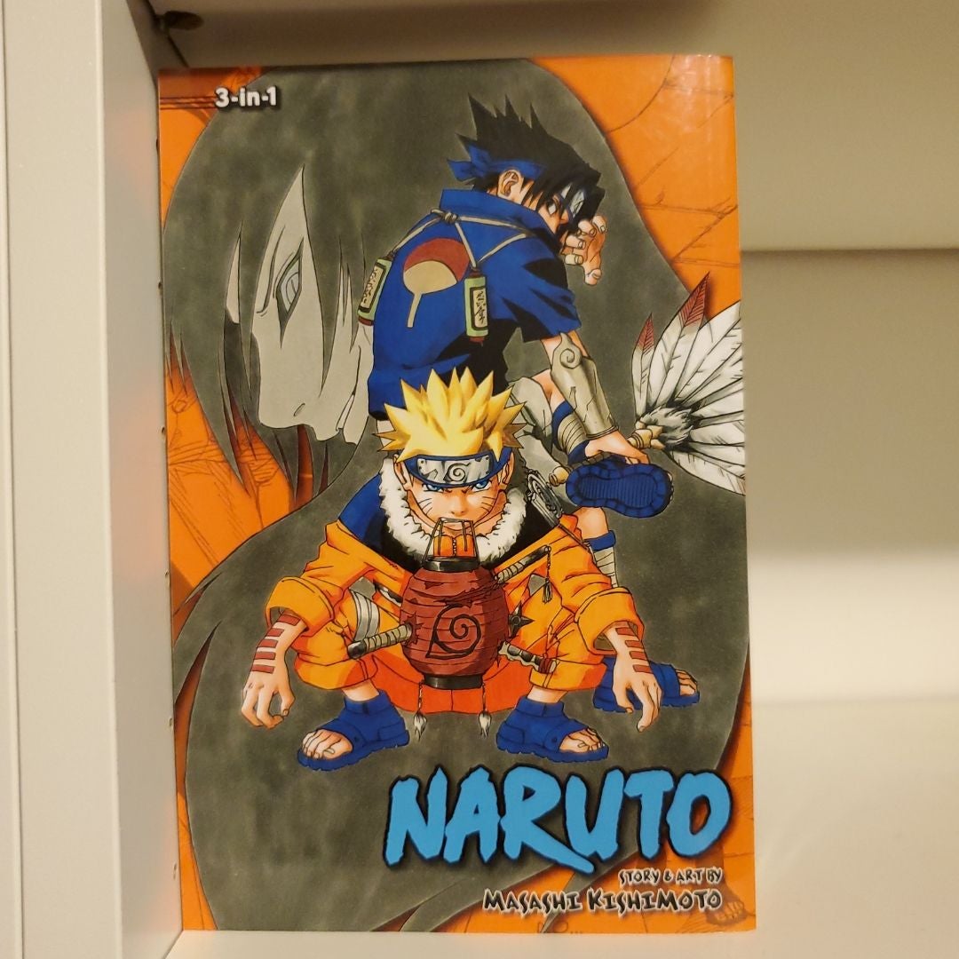 Naruto (3-In-1 Edition), Vol. 3 by Masashi Kishimoto
