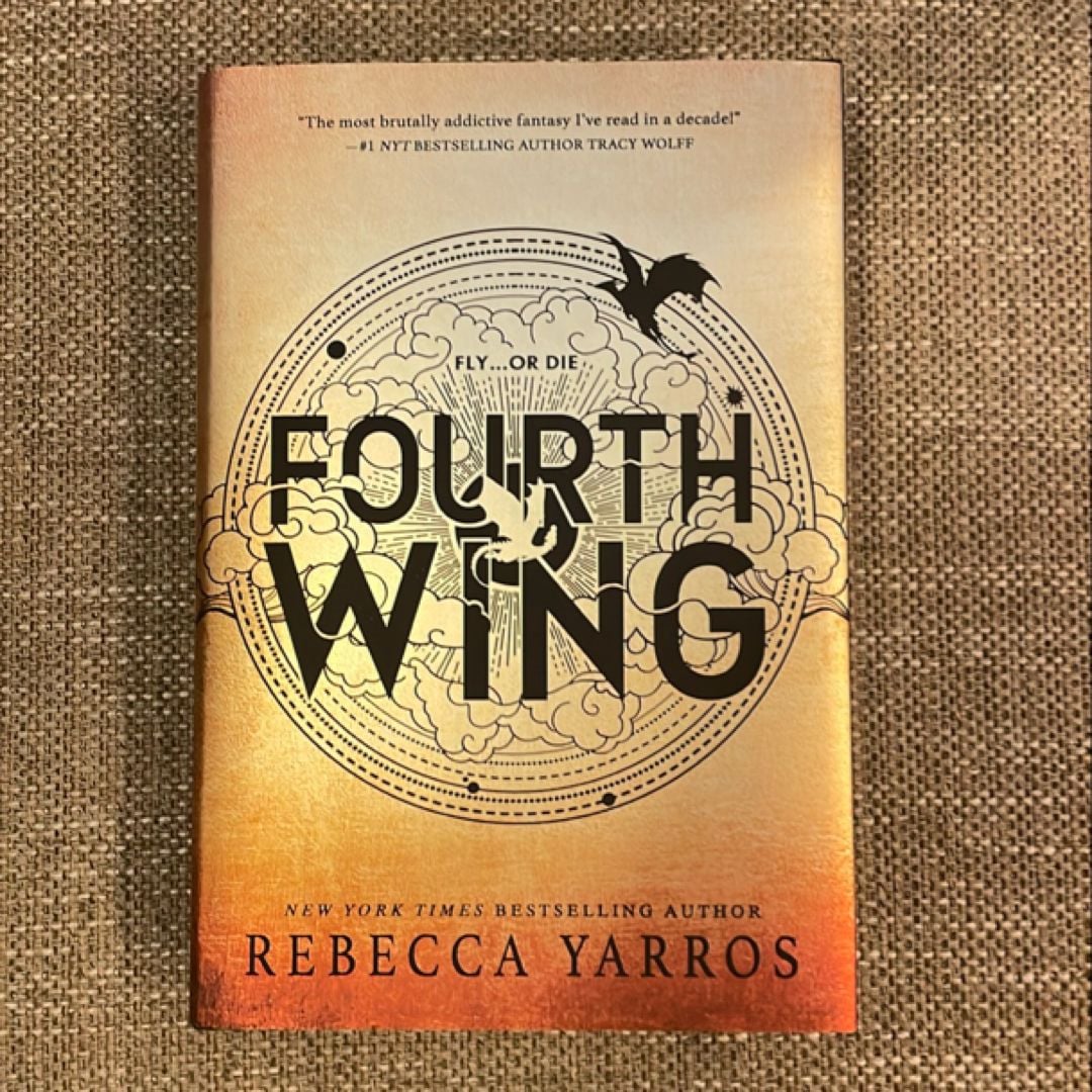 SIGNED Fourth Wing by Rebecca Yarros, Hardcover | Pangobooks