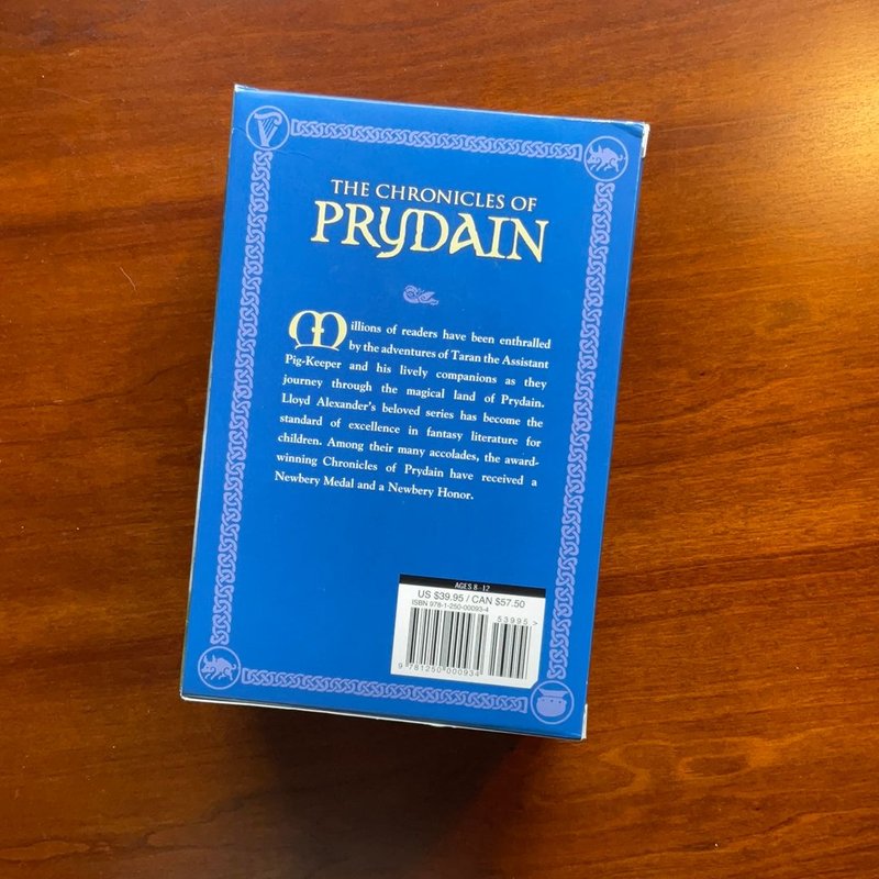 The Chronicles of Prydain Boxed Set by Lloyd Alexander