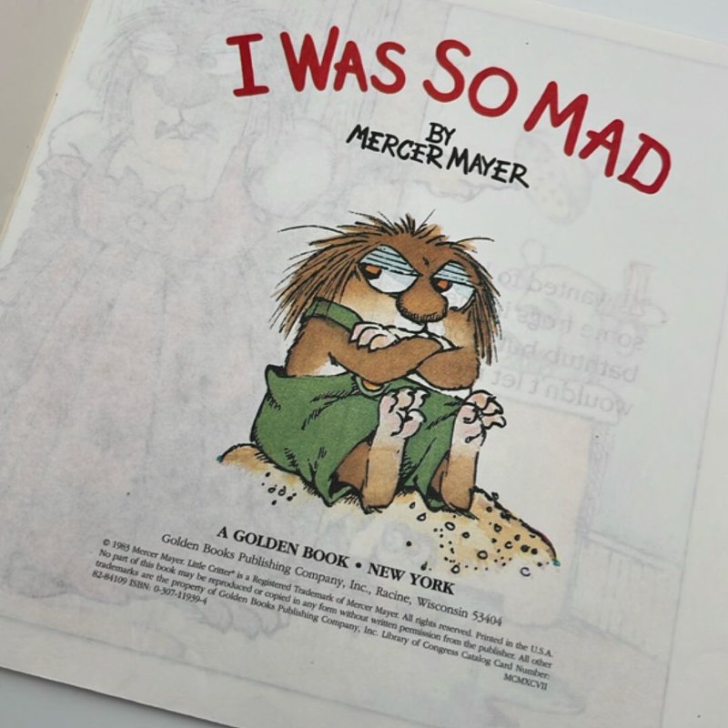 I Was So Mad by Mercer Mayer, Paperback | Pangobooks