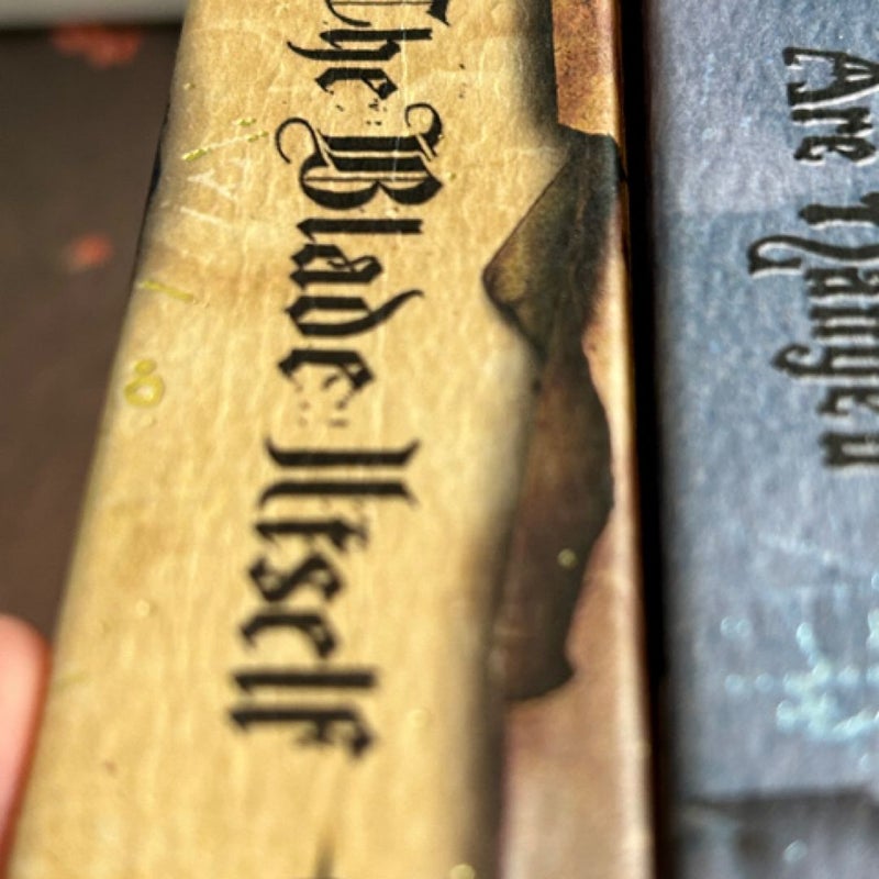 Signed Bookplate - The First Law Trilogy - UK Paperback by Joe ...