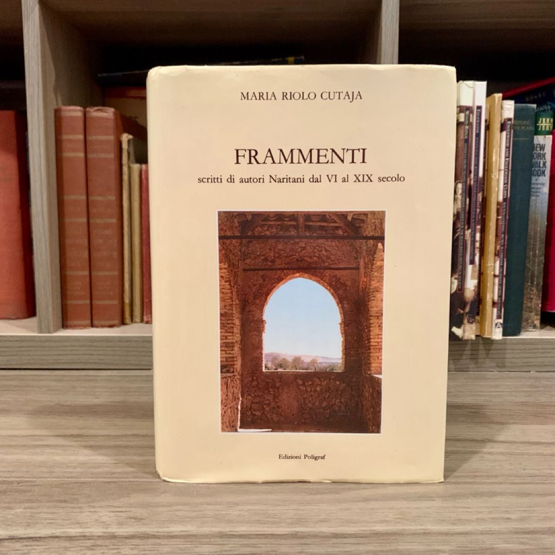 SIGNED - Frammenti (Italian Edition) by Maria Riolo Cutaja, Hardcover ...