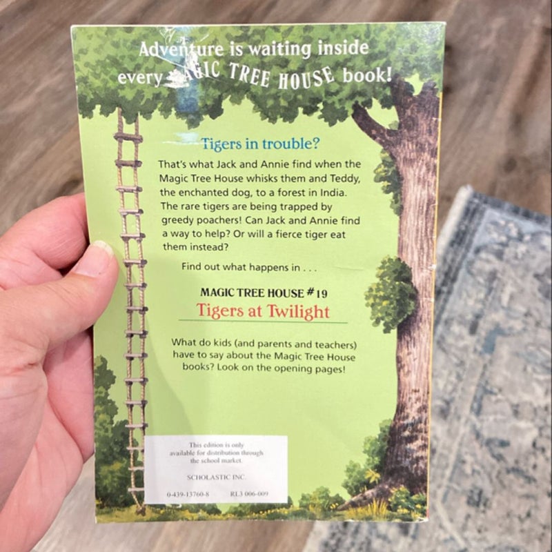 Tigers at Twilight by Mary Pope Osborne, Paperback | Pangobooks