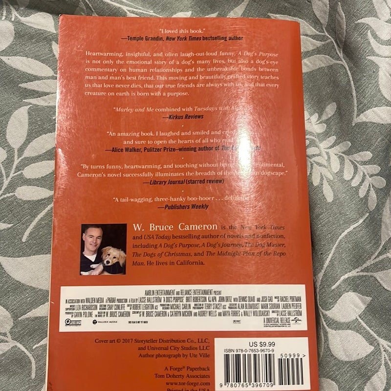 A Dogs Purpose by W. Bruce Cameron , Paperback | Pangobooks