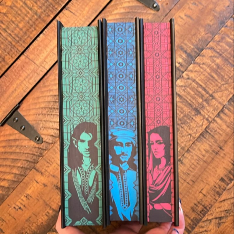 The Daevabad Triology by S.A. Chakraborty, Hardcover | Pangobooks