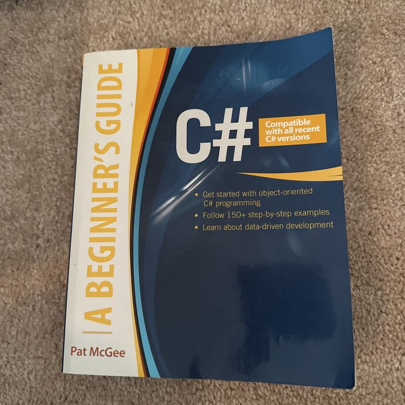 C#: a Beginner's Guide by Pat McGee, Paperback | Pangobooks