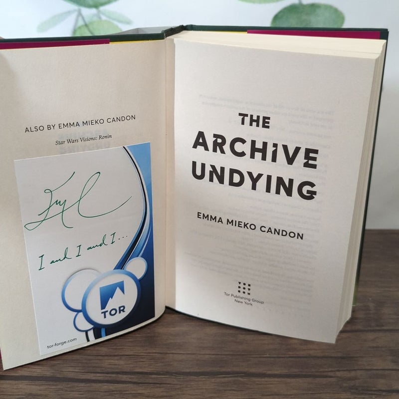 The Archive Undying