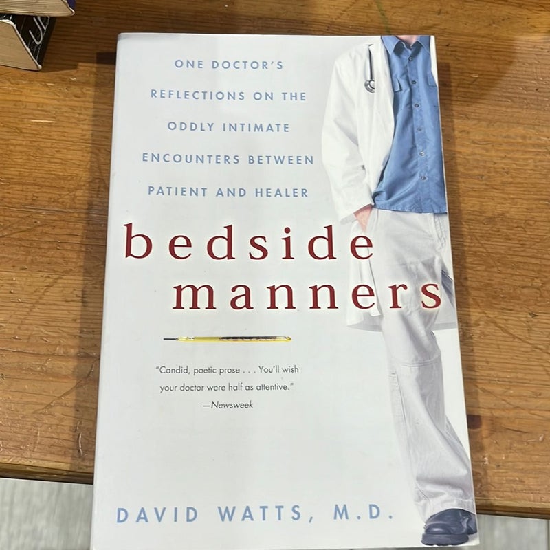 Bedside Manners by David Watts, Paperback | Pangobooks