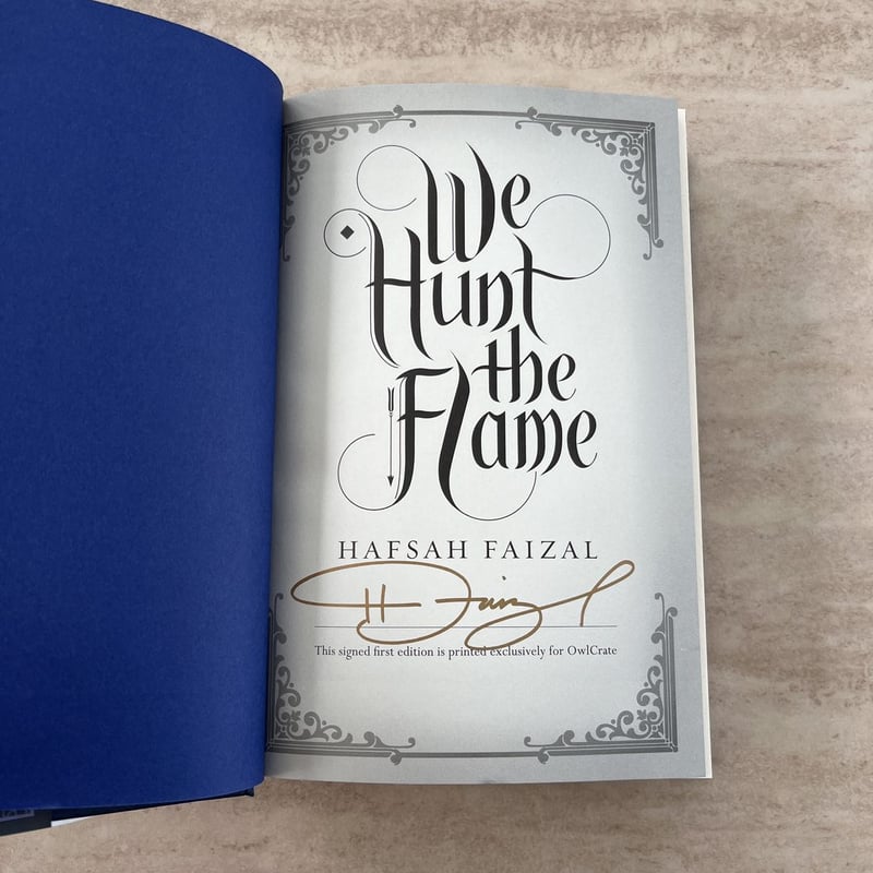 We Hunt the Flame by Hafsah Faizal , Hardcover | Pangobooks