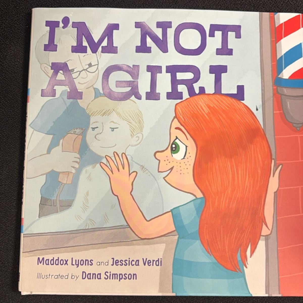 I'm Not a Girl by Maddox Lyons, Jessica Verdi