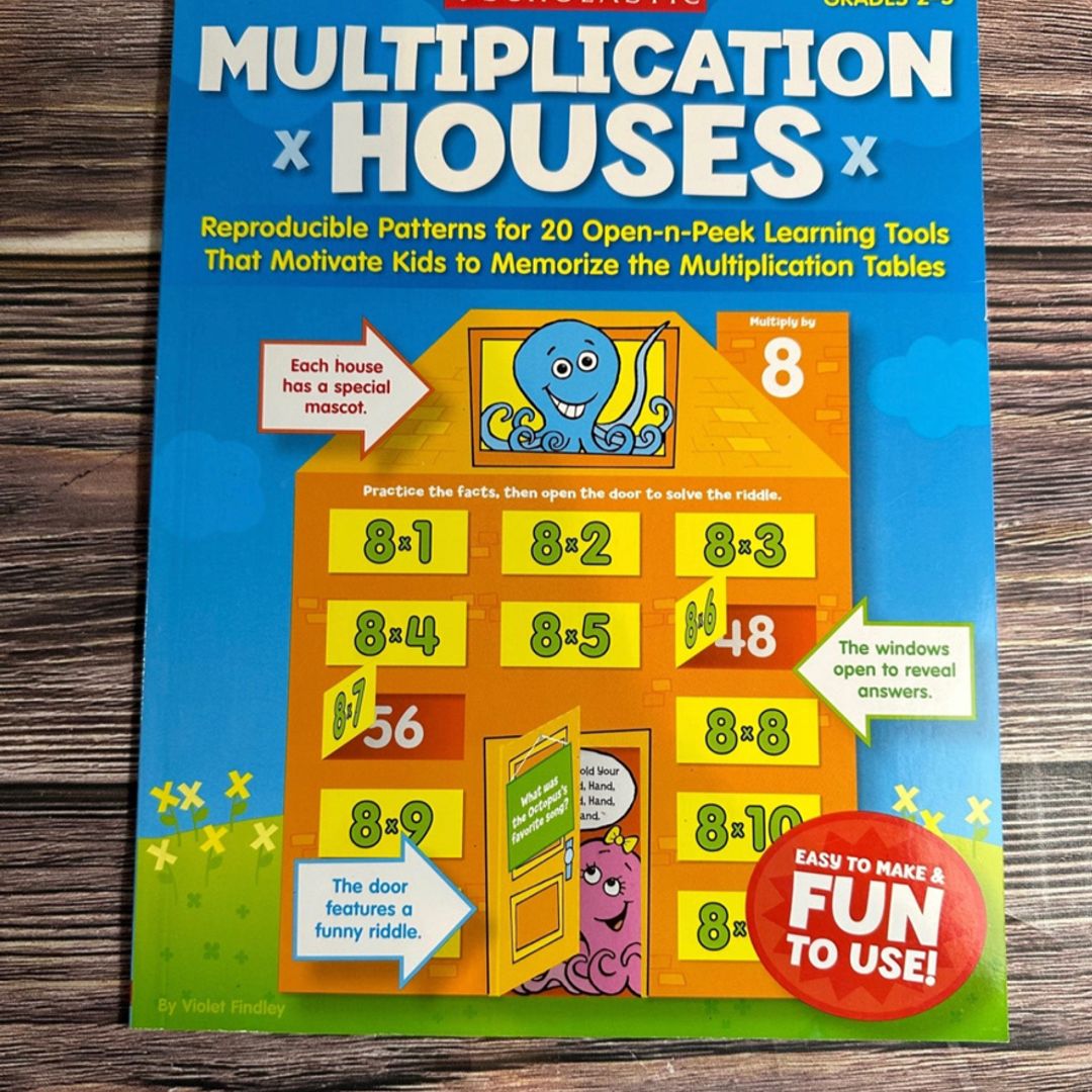 Multiplication Houses by Violet Findley