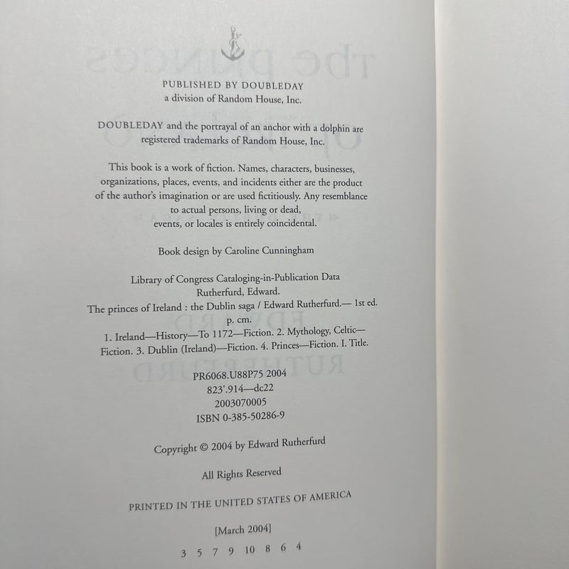 The Princes of Ireland by Edward Rutherford, Hardcover | Pangobooks