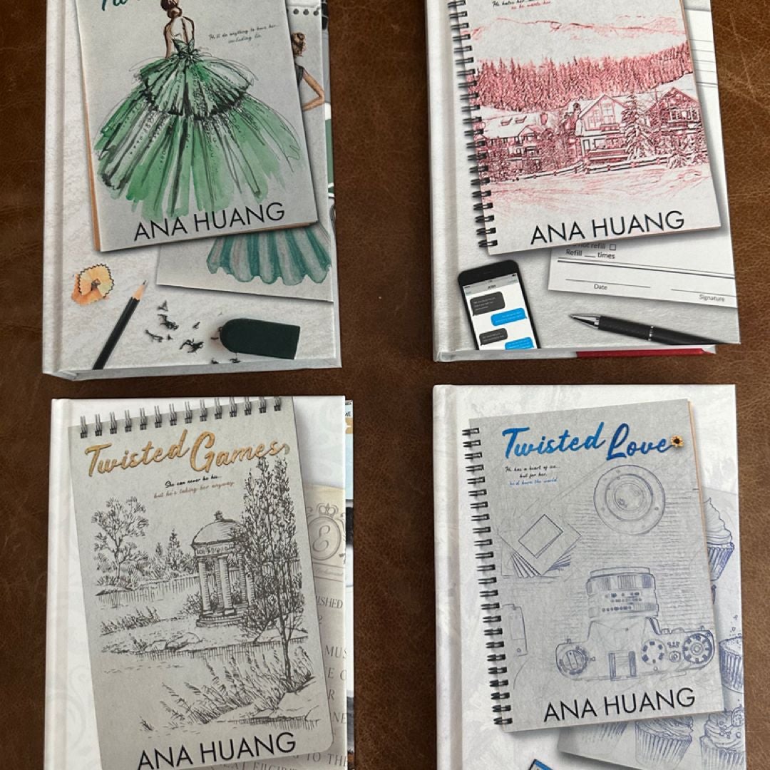 Cover To Cover Book Box Twisted Series By Ana Huang Special Edition Set ...