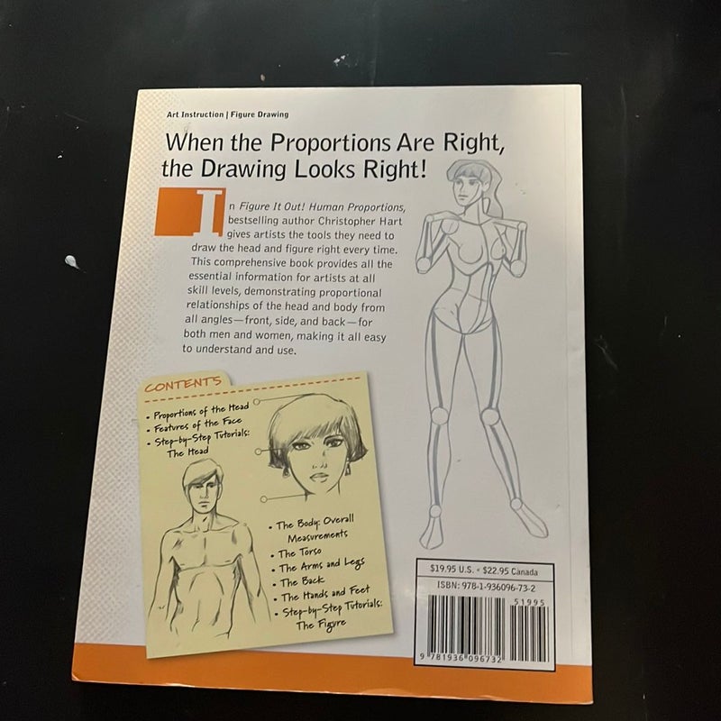 Figure It Out! Human Proportions by Christopher Hart