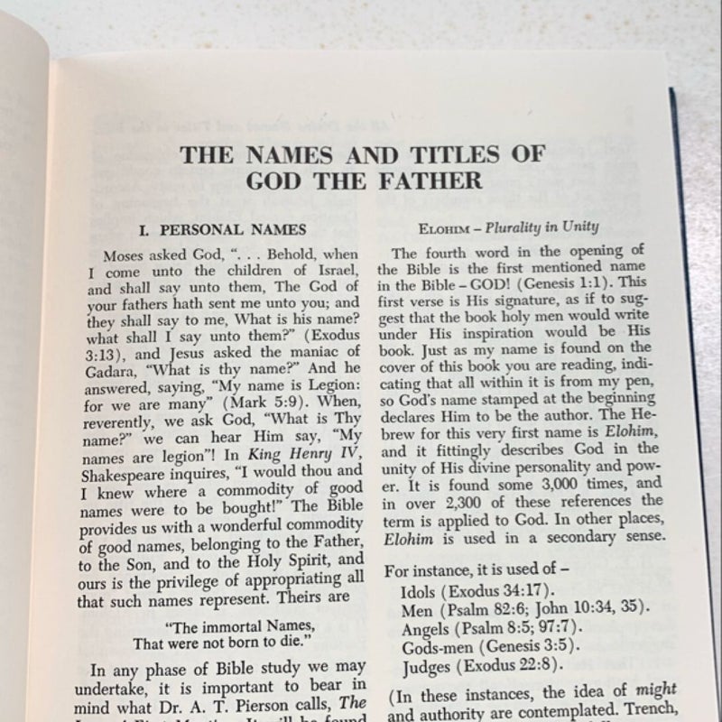 All the Divine Names and Titles in the Bible by Herbert Lockyer