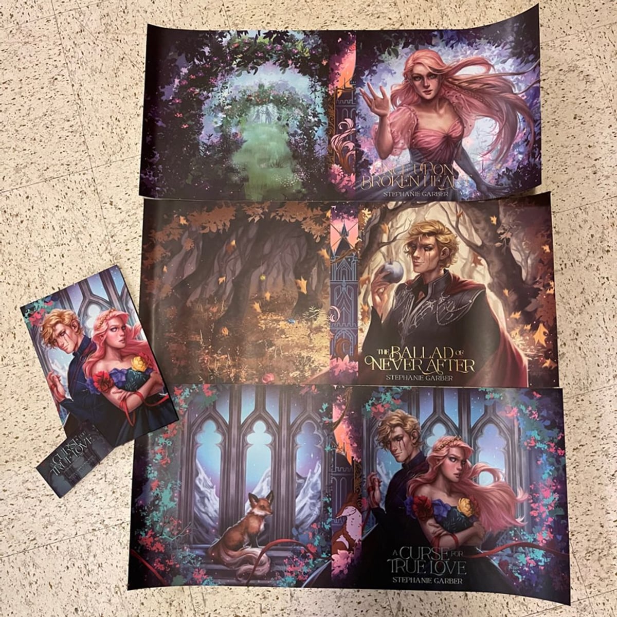 Once upon a broken heart, dust jackets,Fae crate edition by Stephanie ...