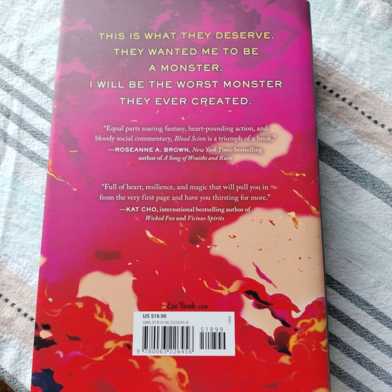 Fairyloot- Blood Scion by Deborah Faylaye, Hardcover | Pangobooks