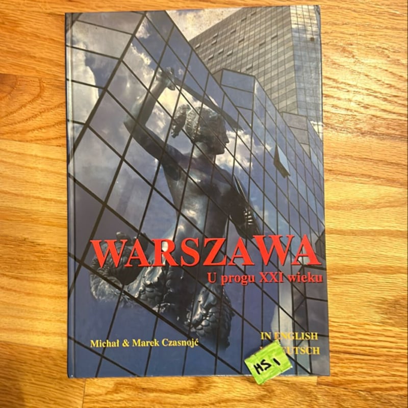 WARSZAWA by Czasnojc, Hardcover | Pangobooks