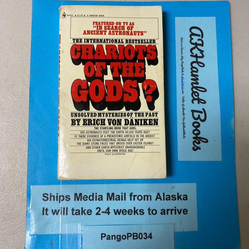 Chariots of the Gods by Erich von Daniken, Paperback | Pangobooks