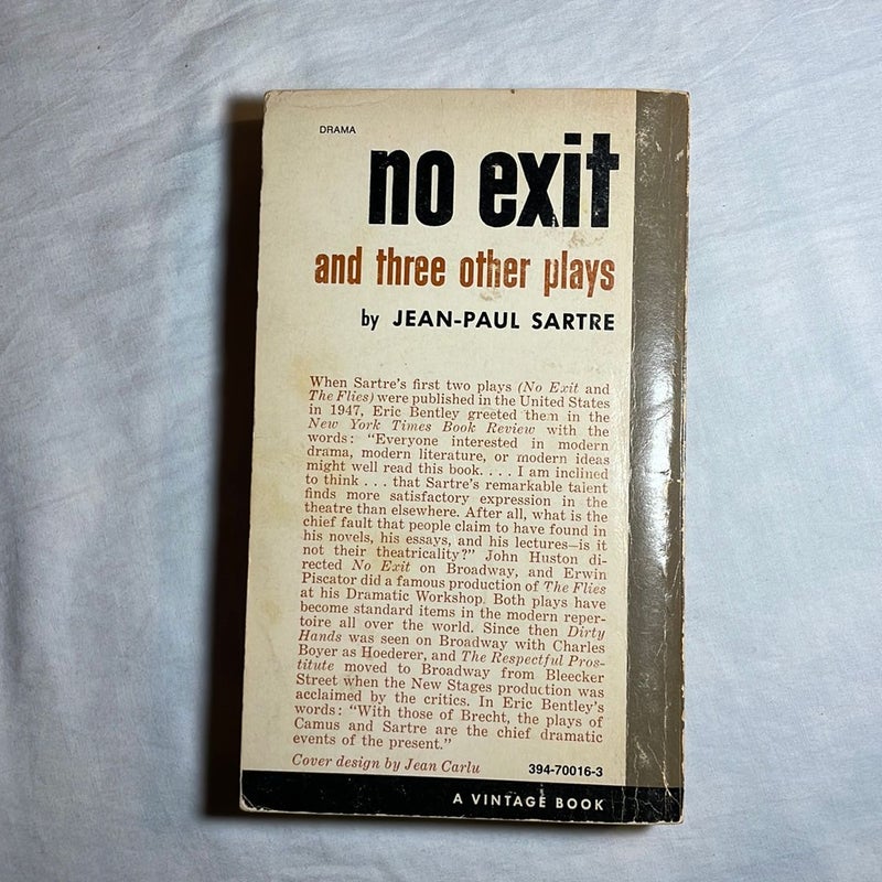 No Exit by Jean-Paul Sartre, Paperback | Pangobooks