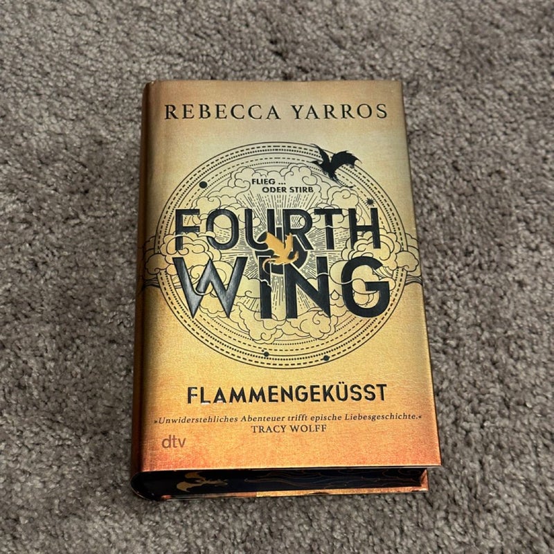 Fourth Wing German Edition by Rebecca Yarros, Hardcover | Pangobooks