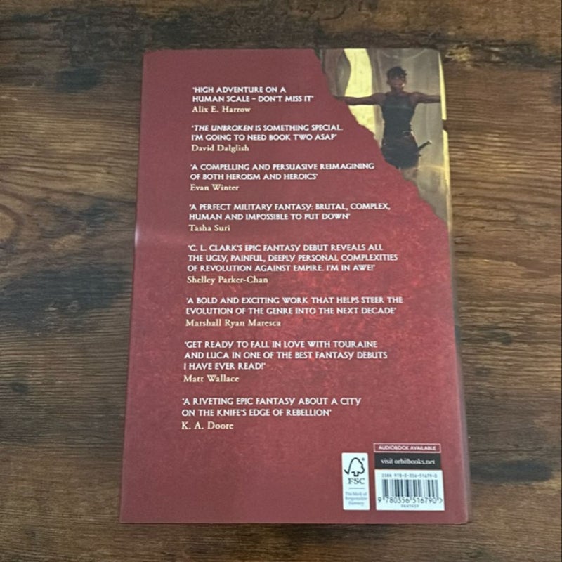 The unbroken by C.L. Clark, Hardcover | Pangobooks