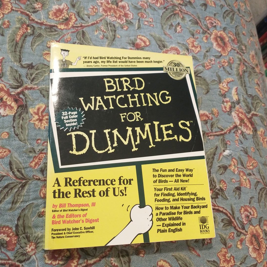 Bird Watching for Dummies by Bill Thompson