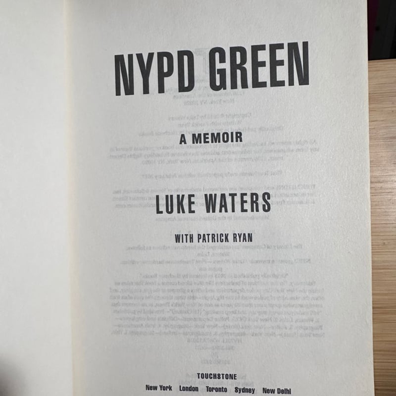 NYPD Green by Luke Waters, Paperback | Pangobooks
