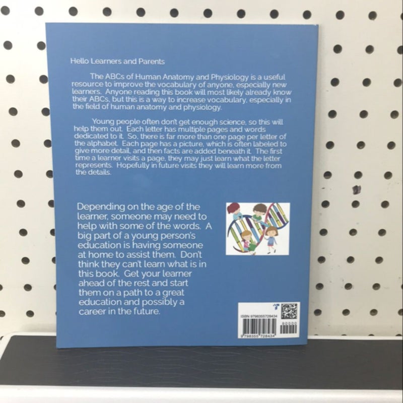 The ABCs of HUMAN ANATOMY and PHYSIOLOGY by Michael HARRELL