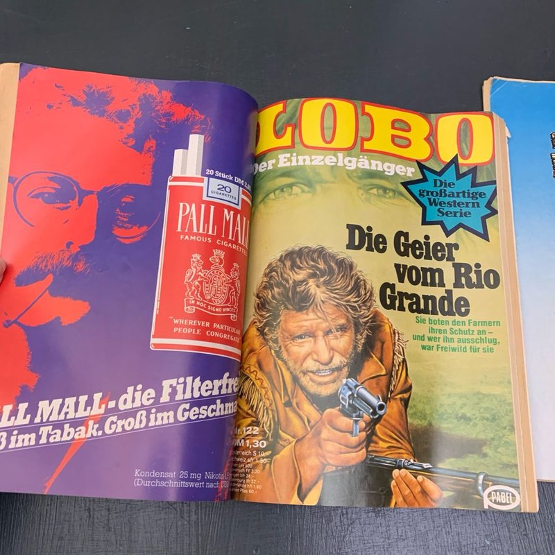 2 German Pulp Westerns from the 70s by Treuer Partner Chico, Paperback ...