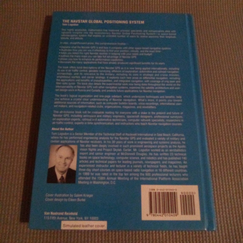 The Navstar Global Positioning System by Tom Logsdon