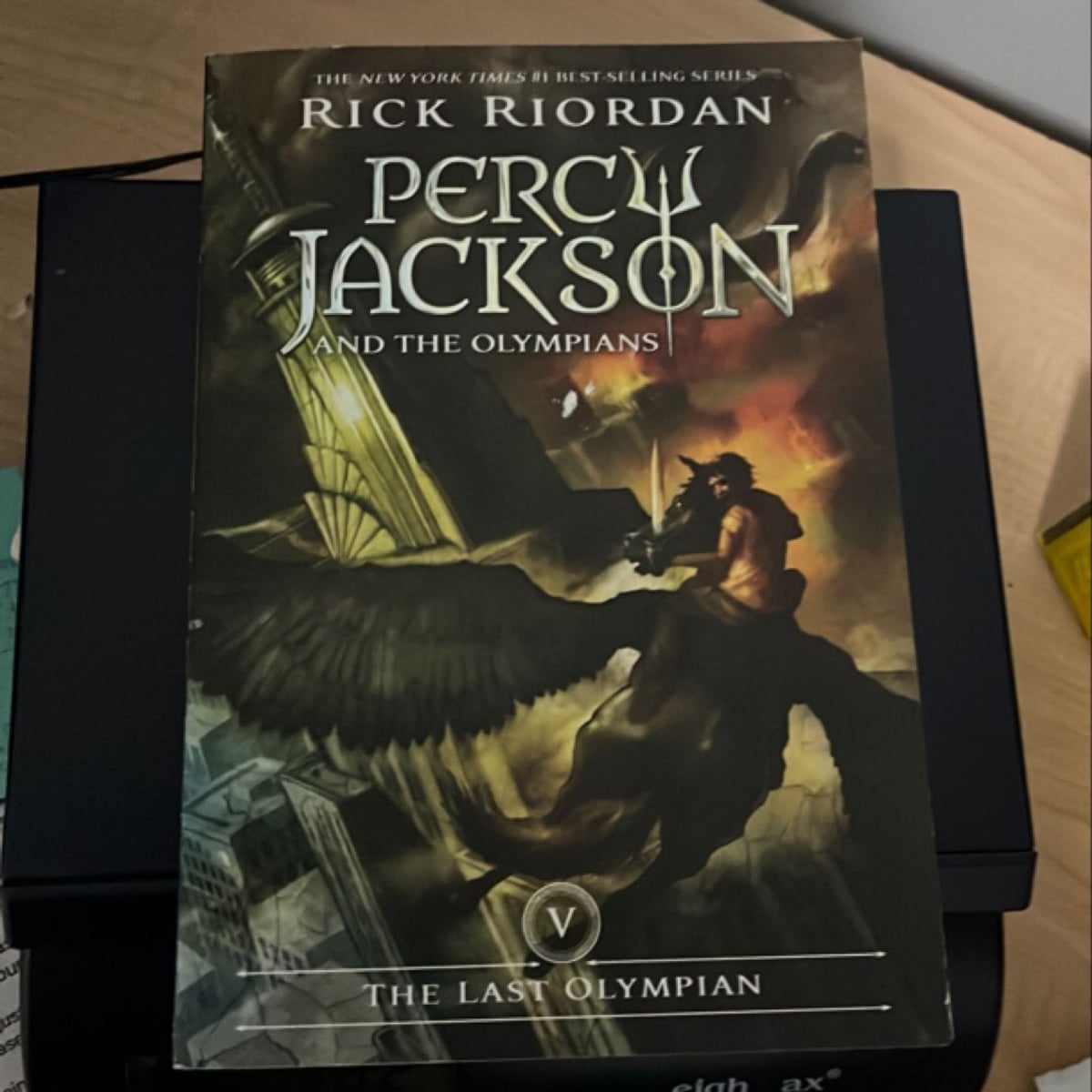 Percy Jackson and the Olympians, Book Five the Last Olympian (Percy ...