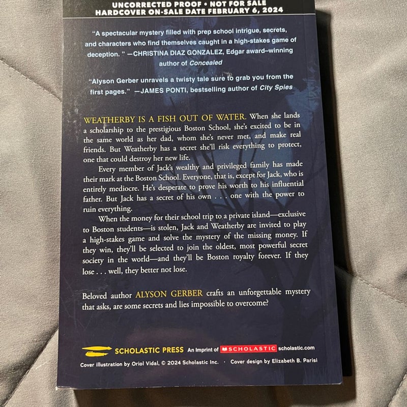 The Liars Society ARC by Alyson Gerber, Paperback | Pangobooks