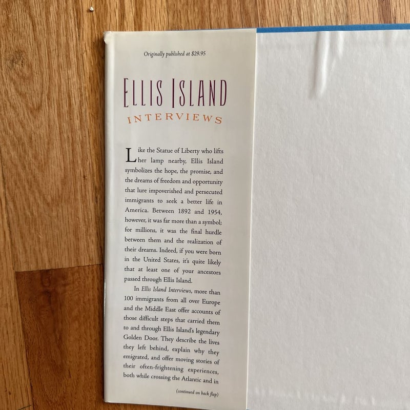 Elis Island Interviews by Peter Morton Coan, Hardcover | Pangobooks