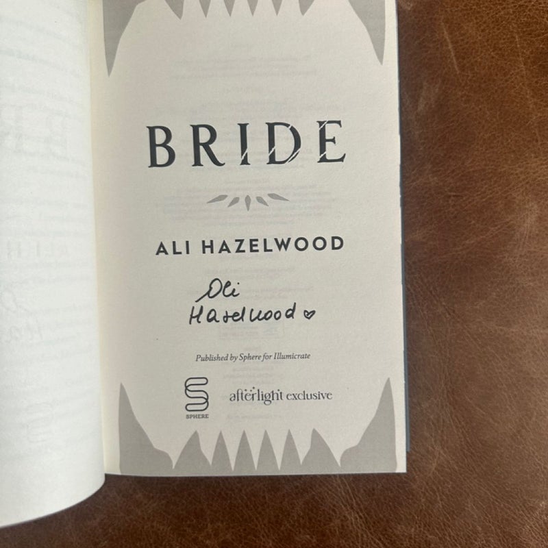 Illumicrate Bride by Afterlight signed special edition by Ali hazelwood ...